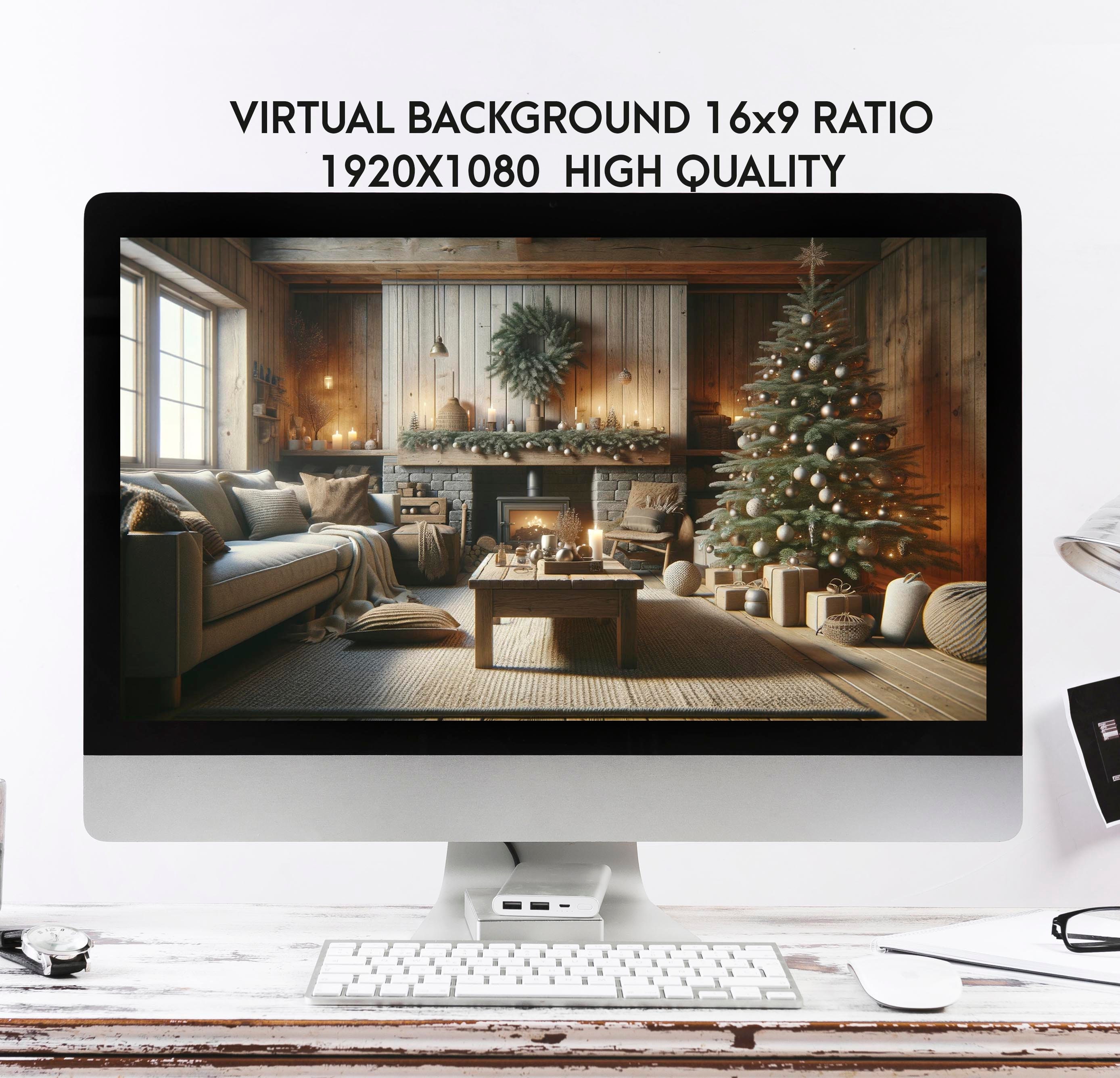 Xmas Tree Zoom Background at Jennifer Varner blog