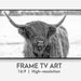 FRAME TV VERTICAL Art Set of 30, Abstract Modern Frame Tv Vertical Art ...