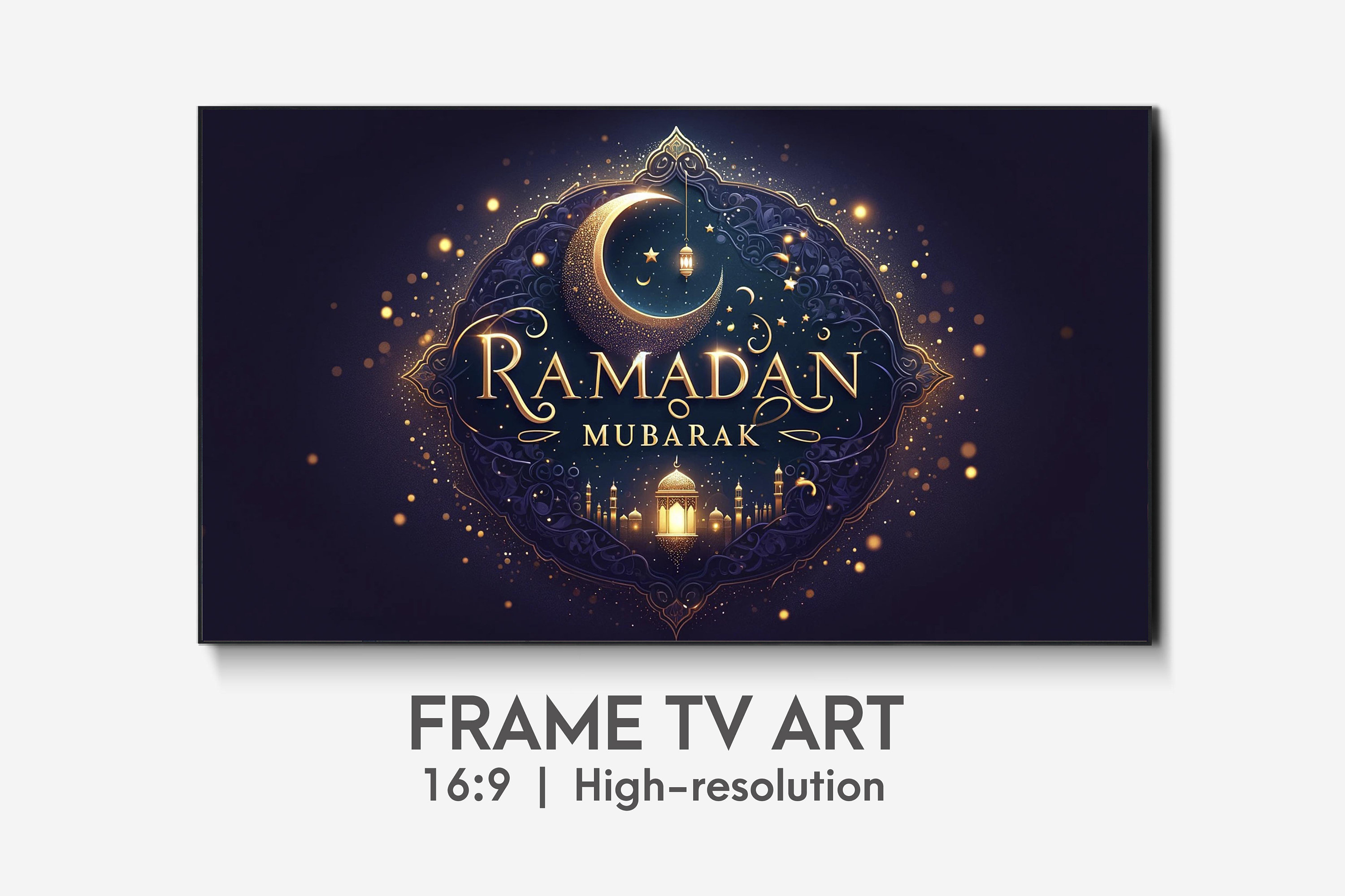 Ramadan Mubarak Samsung Frame TV Art, Ramadan Kareem Image for TV ...