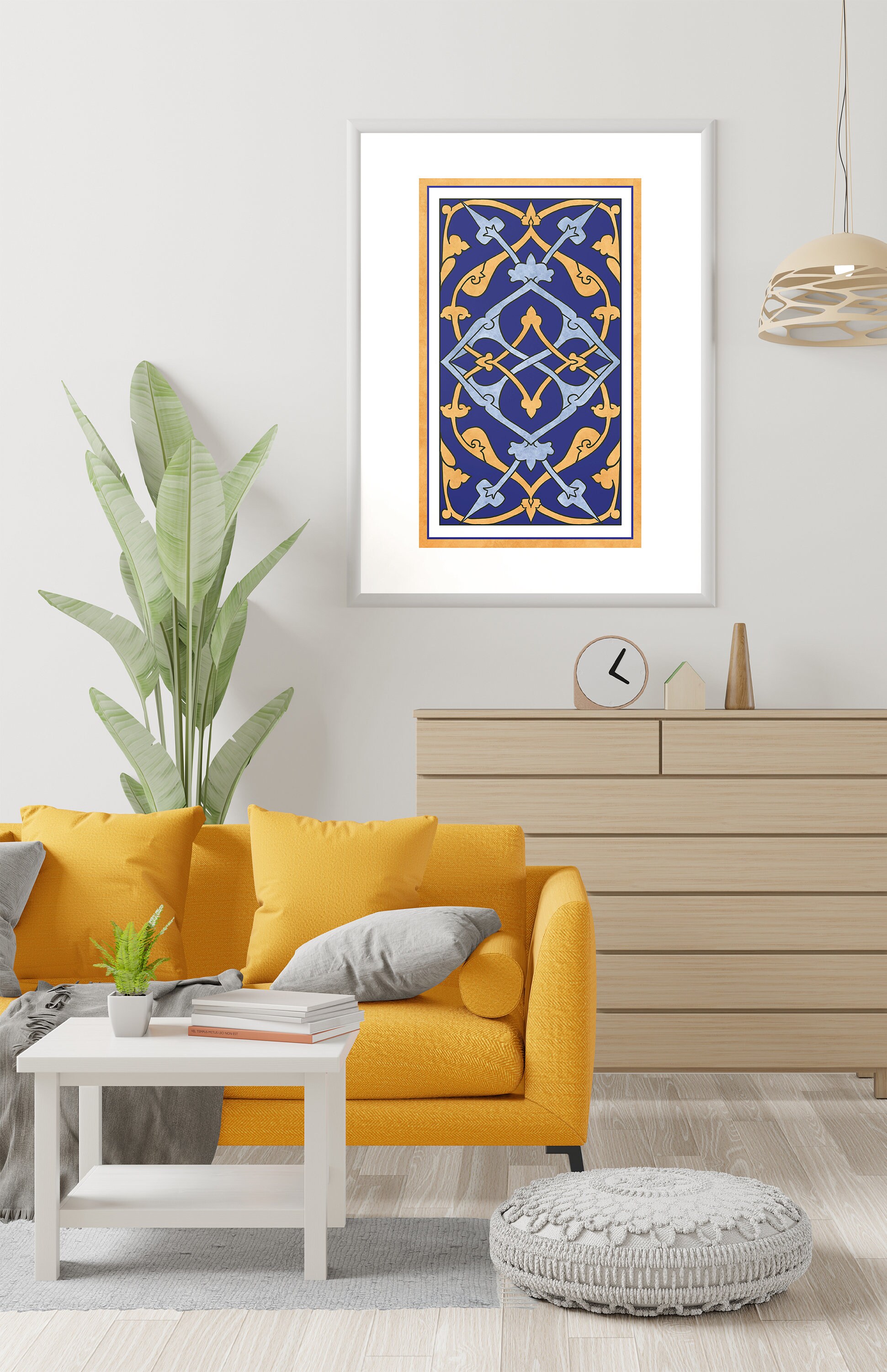 Islamic Wall Art Modern, Turkish Wall Art, Printable Wall Art, Tazhib ...