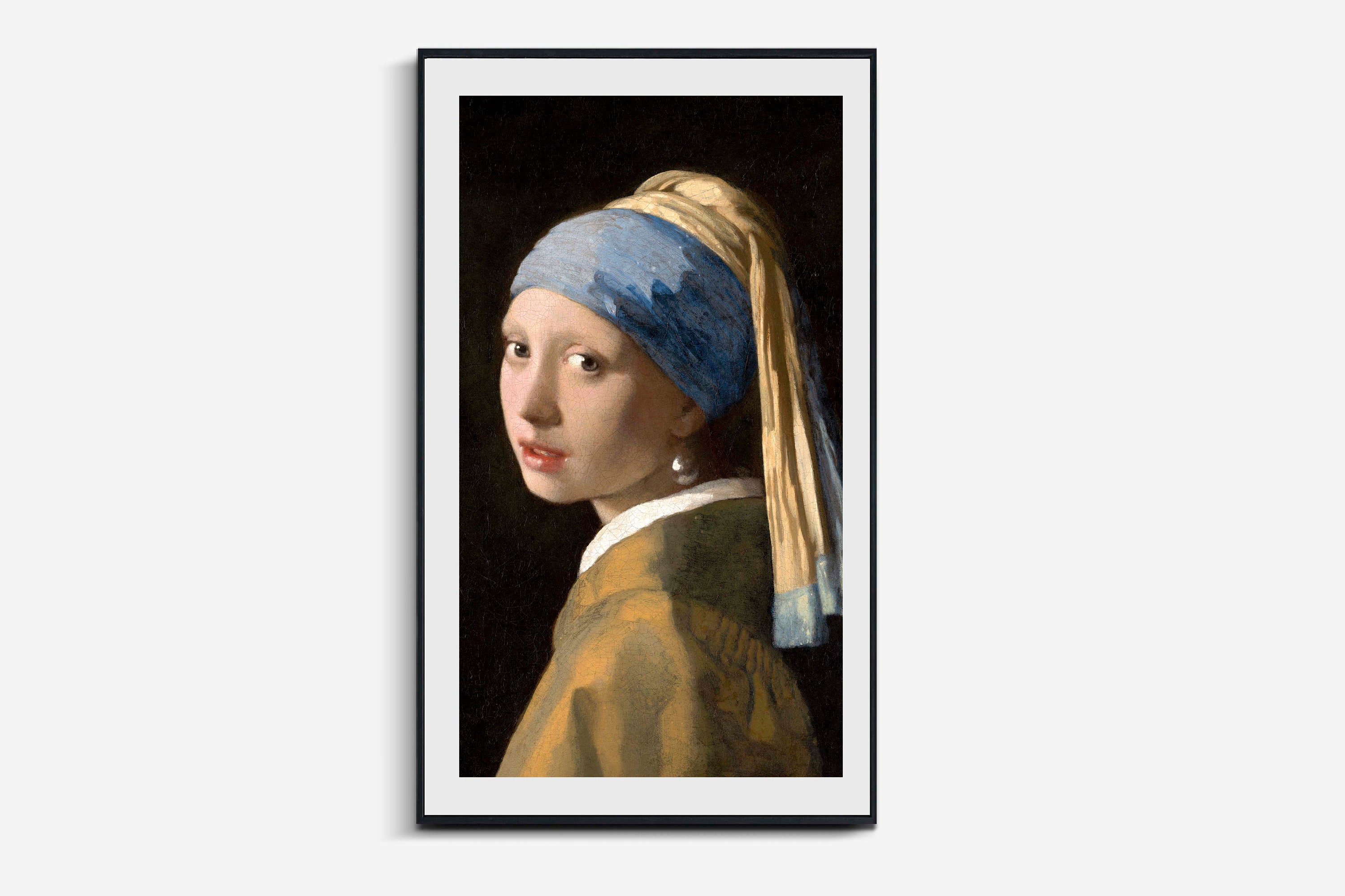 FRAME TV VERTICAL Art Set of 35, Famous Artworks Frame Tv Vertical Art ...
