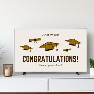 Samsung Frame Tv Graduation, Class of 2024, the Frame Congratulations ...