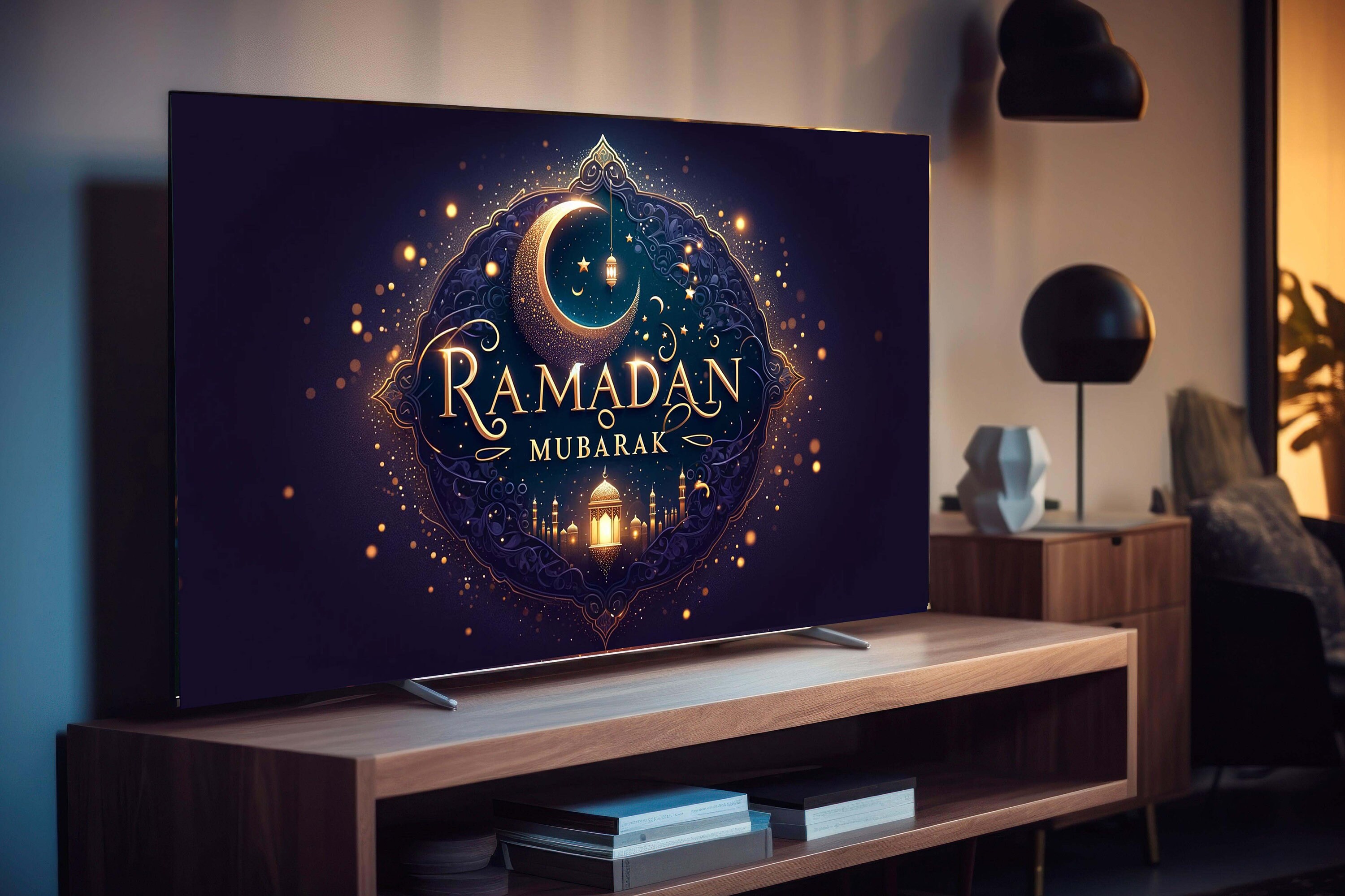 Ramadan Mubarak Samsung Frame TV Art, Ramadan Kareem Image for TV ...
