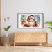 Santa Claus Art for Samsung Frame TV Art 4k Christmas Frame - Etsy