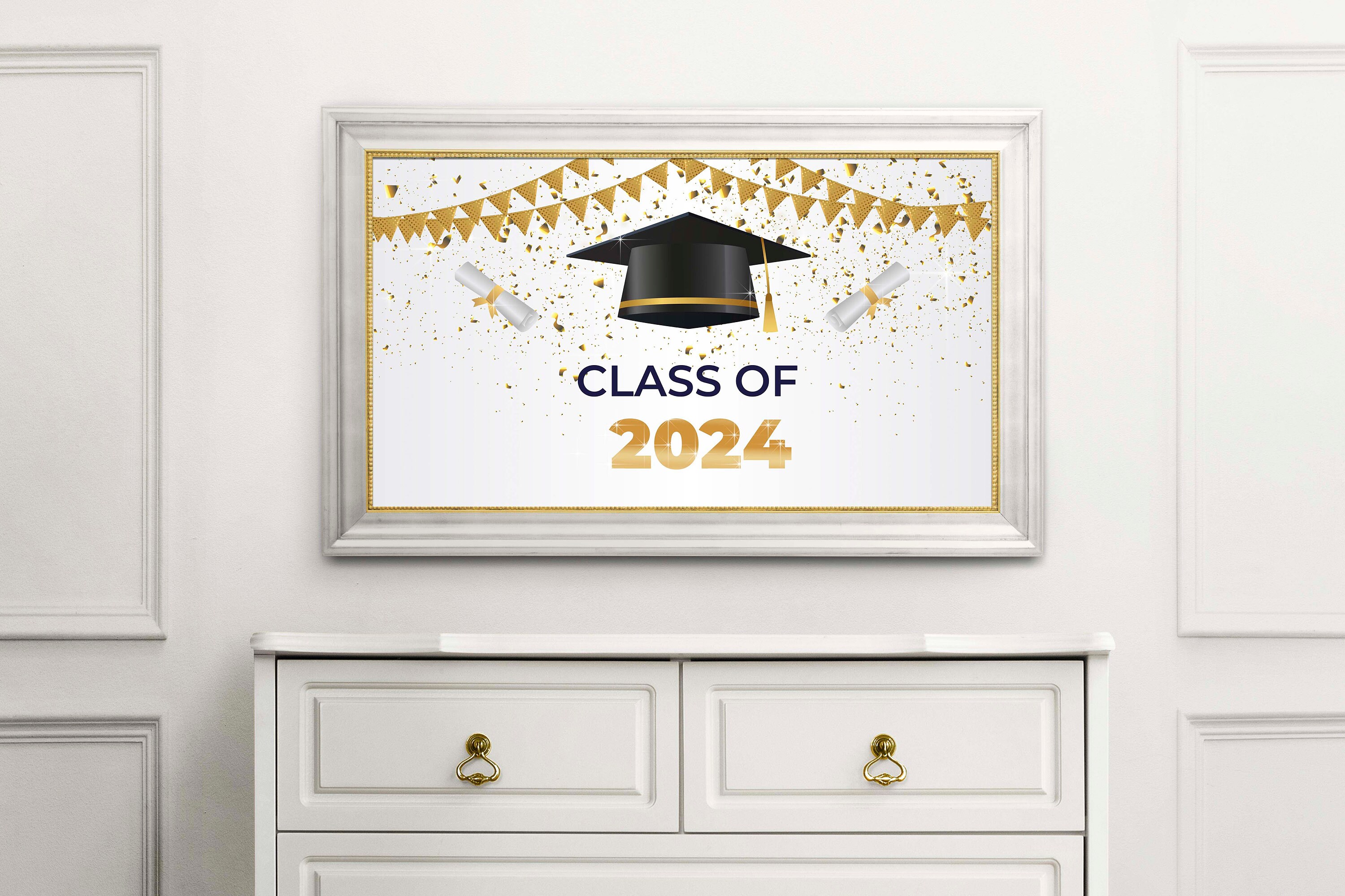 Class of 2024 Frame Tv Art, Graduation Samsung Frame Tv Art, Graduation ...