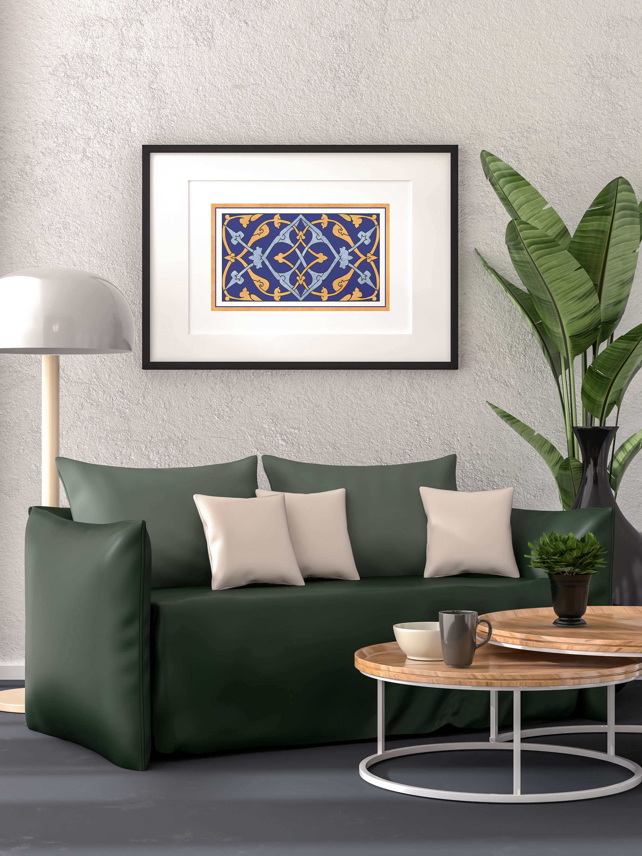 Islamic Wall Art Modern, Turkish Wall Art, Printable Wall Art, Tazhib ...