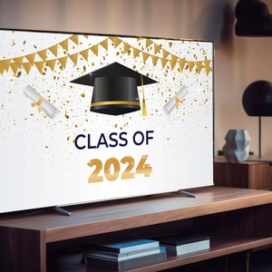 Class of 2024 Frame Tv Art, Graduation Samsung Frame Tv Art, Graduation ...