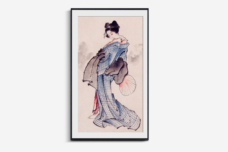 VERTICAL Japanese Samsung Frame Tv Art Bundle, Set of 25 Japanese Art ...