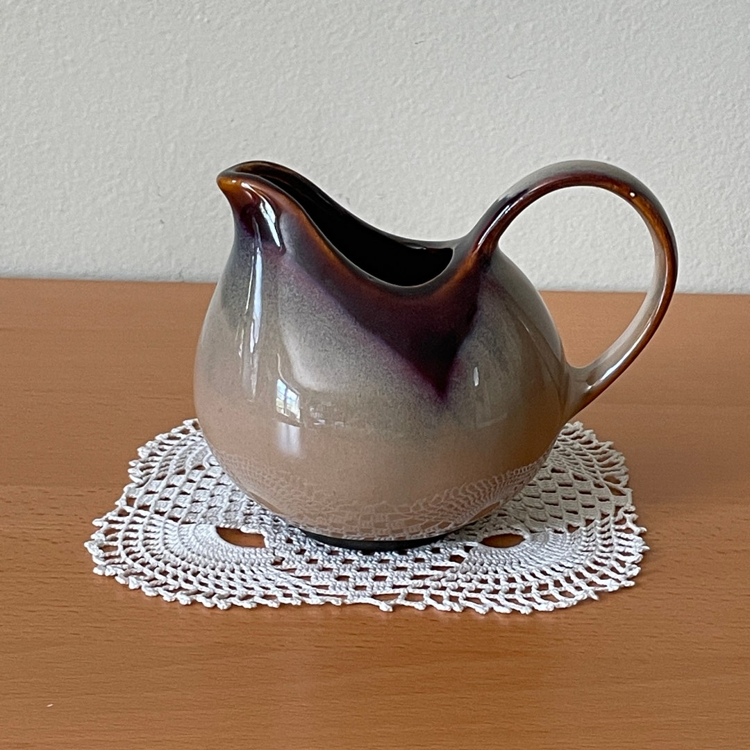 Sango Nova Brown Vintage Creamer, Sauce Pitcher, Perfect Condition ...