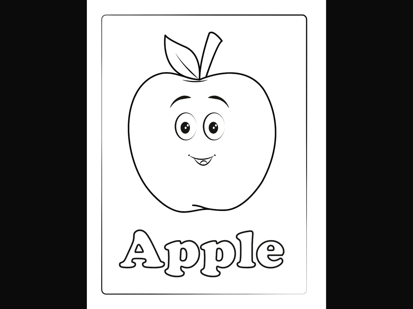 Coloring Pages for Toddlers, Preschool and Kindergarten, Coloring ...