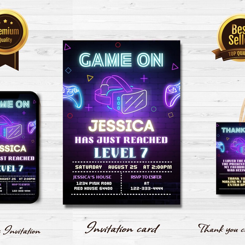 Virtual Party Invitation - Etsy