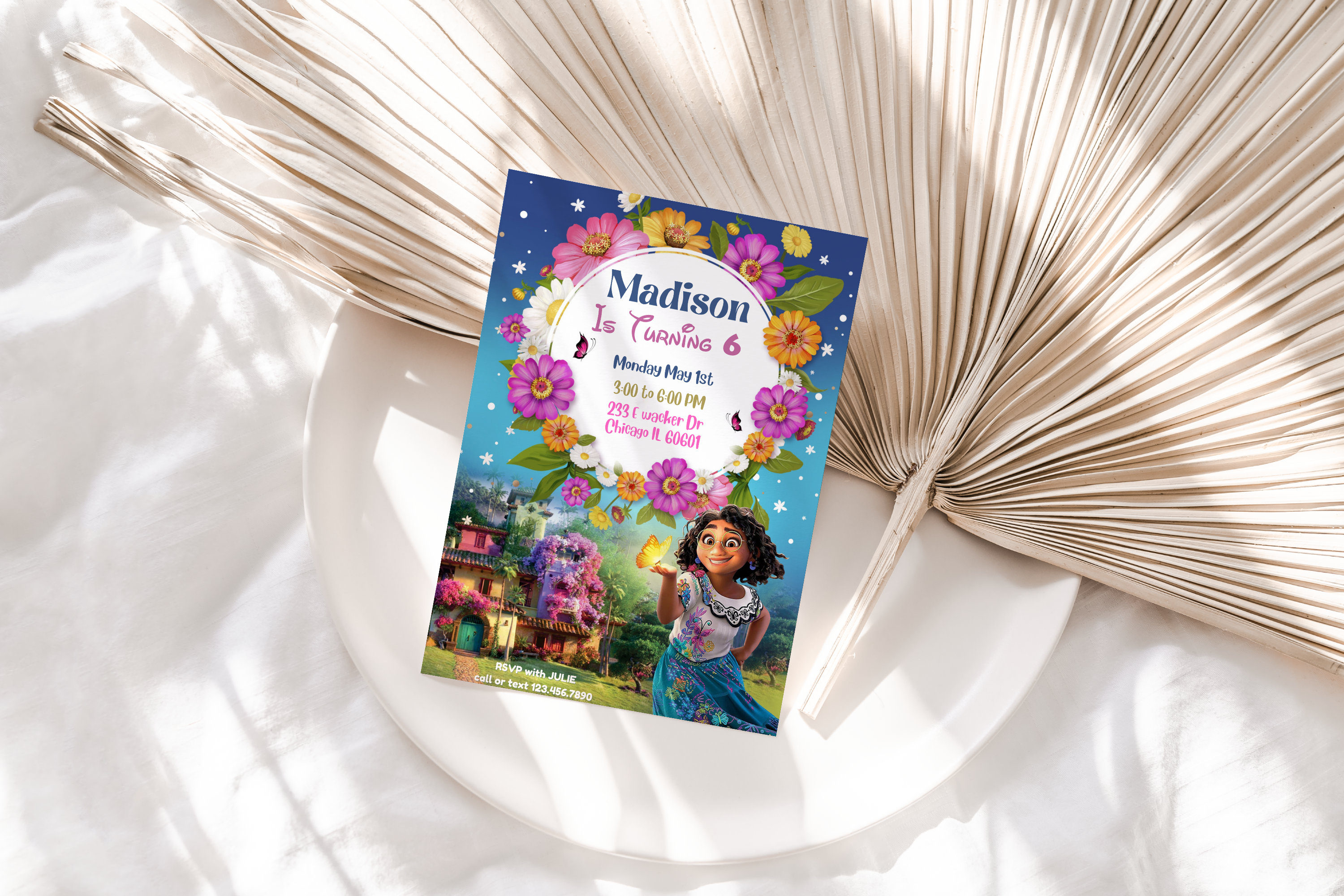 Encanto Birthday Invite Encanto Party Instant Download - Etsy