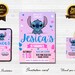 Invito Stitch, Inviti di compleanno Stitch, Download istantaneo Inviti ...