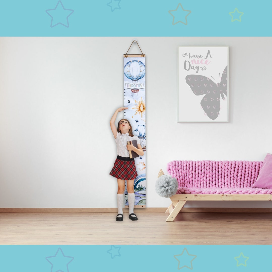 Personalized Growth Chart for Kids - Etsy