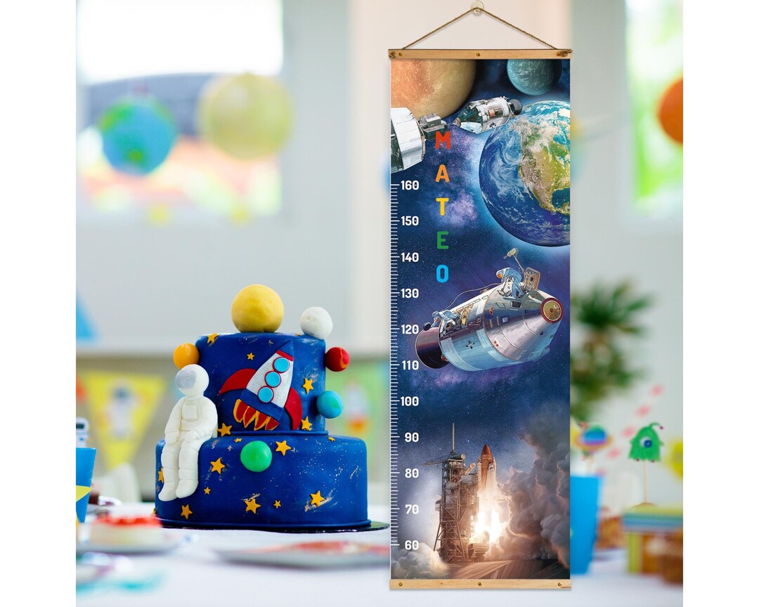 Hanging Height Chart for Your Children's Room With a - Etsy