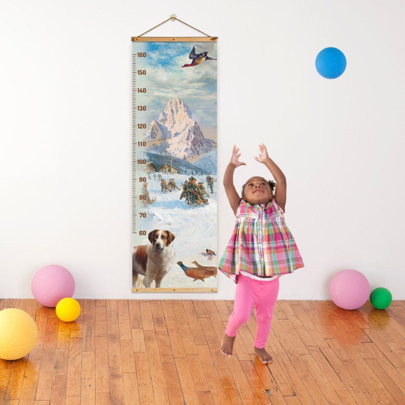 Personalised Growth Height Chart Sticker, Kids Self-adhesive Height ...