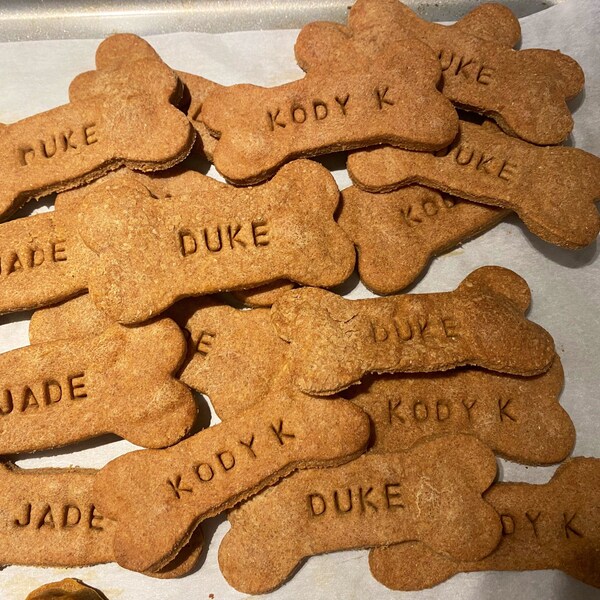 Personalized Dog Homemade Dog Treat - Etsy