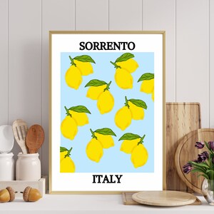 Sorrento Italy Lemon Print, Gallery Wall Art (digital Download) - Etsy