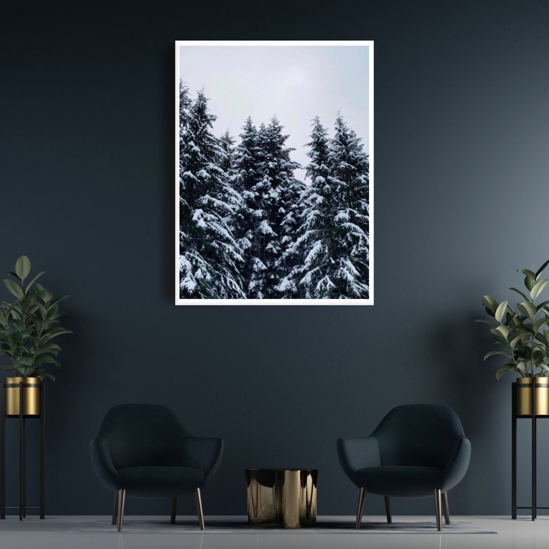 Snow Day Printable Wall Art Instant Digital Download Winter Snow ...