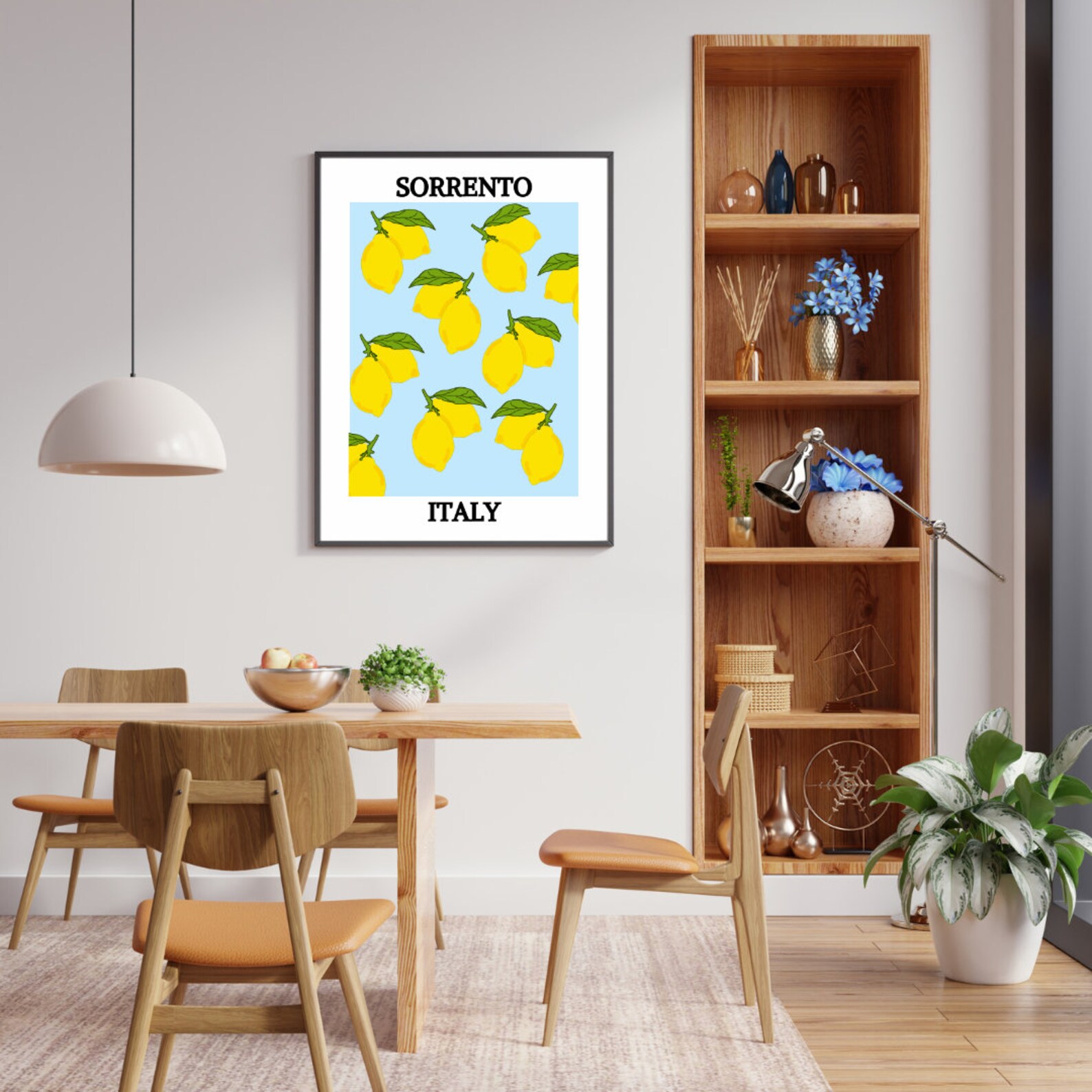 Sorrento Italy Lemon Print, Gallery Wall Art (digital Download) - Etsy