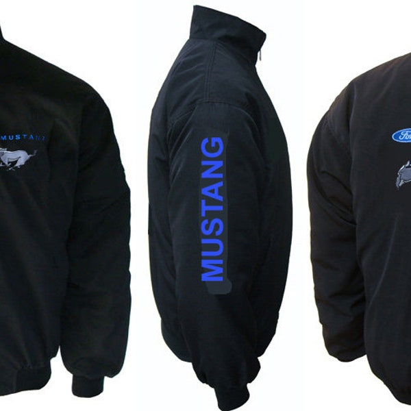 Ford Mustang Leather Jacket - Etsy