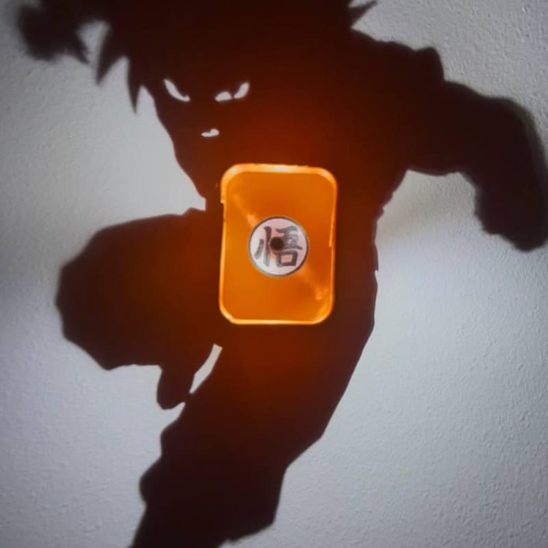 Goku Led Wall Decor - Etsy