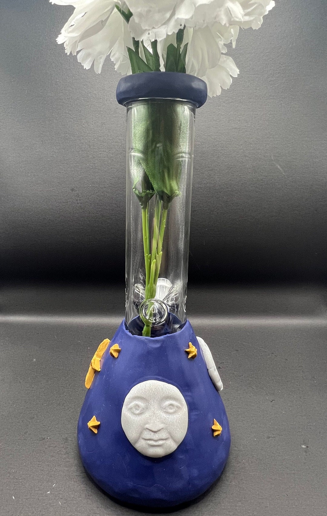 Moon Flower Pot - Etsy