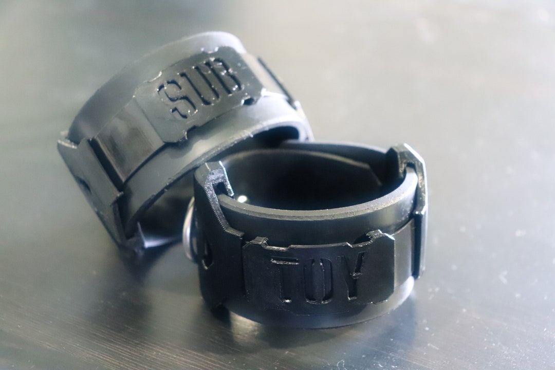 Customizable Sturdy Rubber Cuffs - Etsy