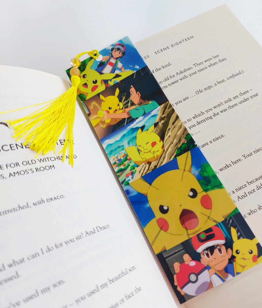 Pokemon Bookmark - Etsy UK