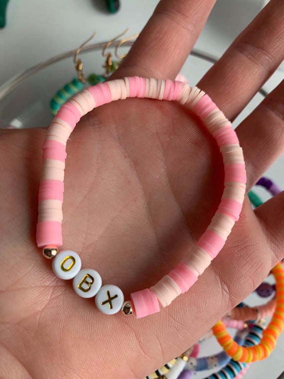 Custom Clay Bead Bracelet – Perfectly Parker Custom, 45% OFF