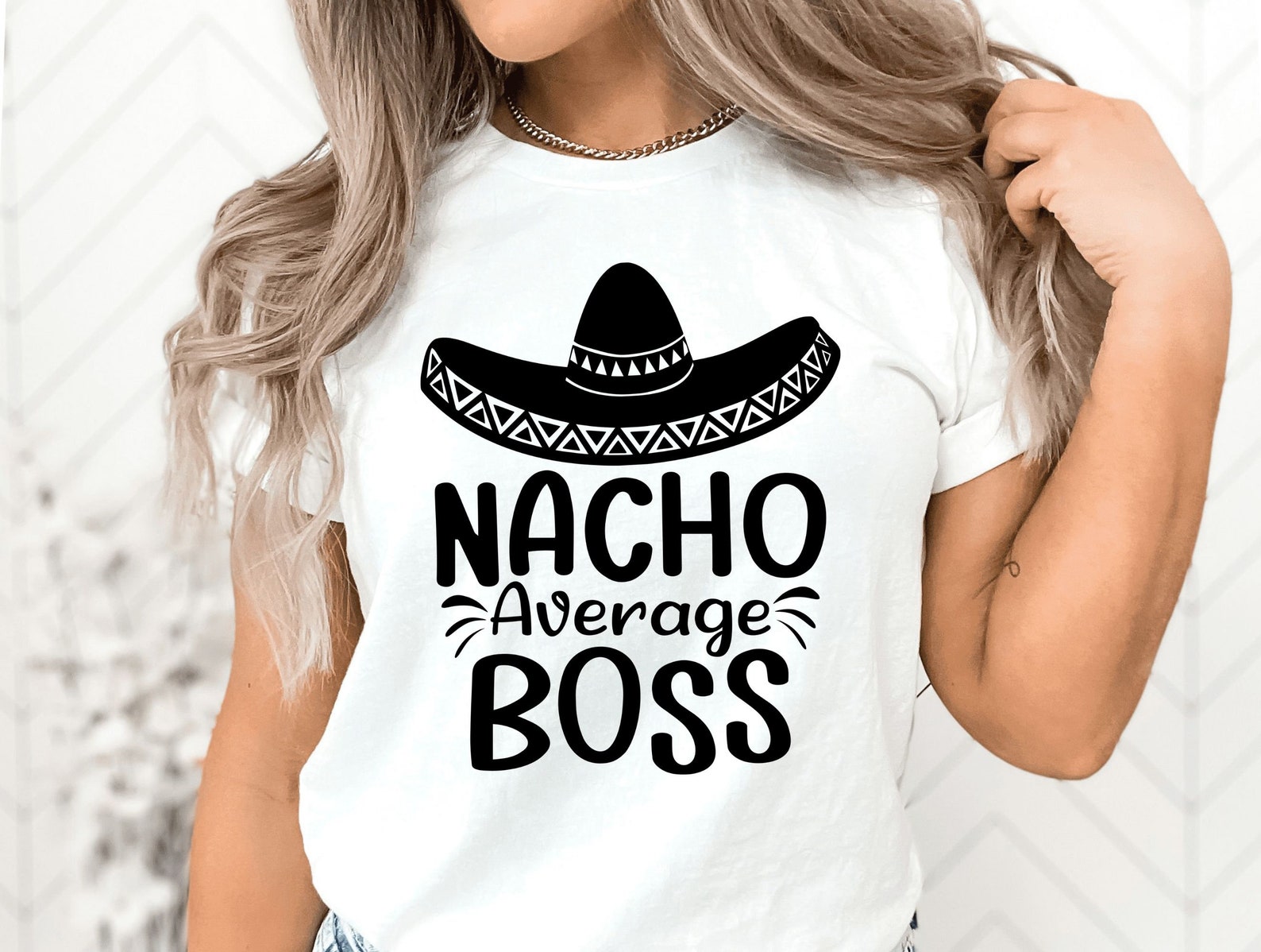 Nacho Average Boss SVG Funny Manager SVG PNG Shirt Design - Etsy