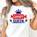 Candy Queen SVG Sweets PNG Funny Cute Halloween Princess Clipart Vector ...
