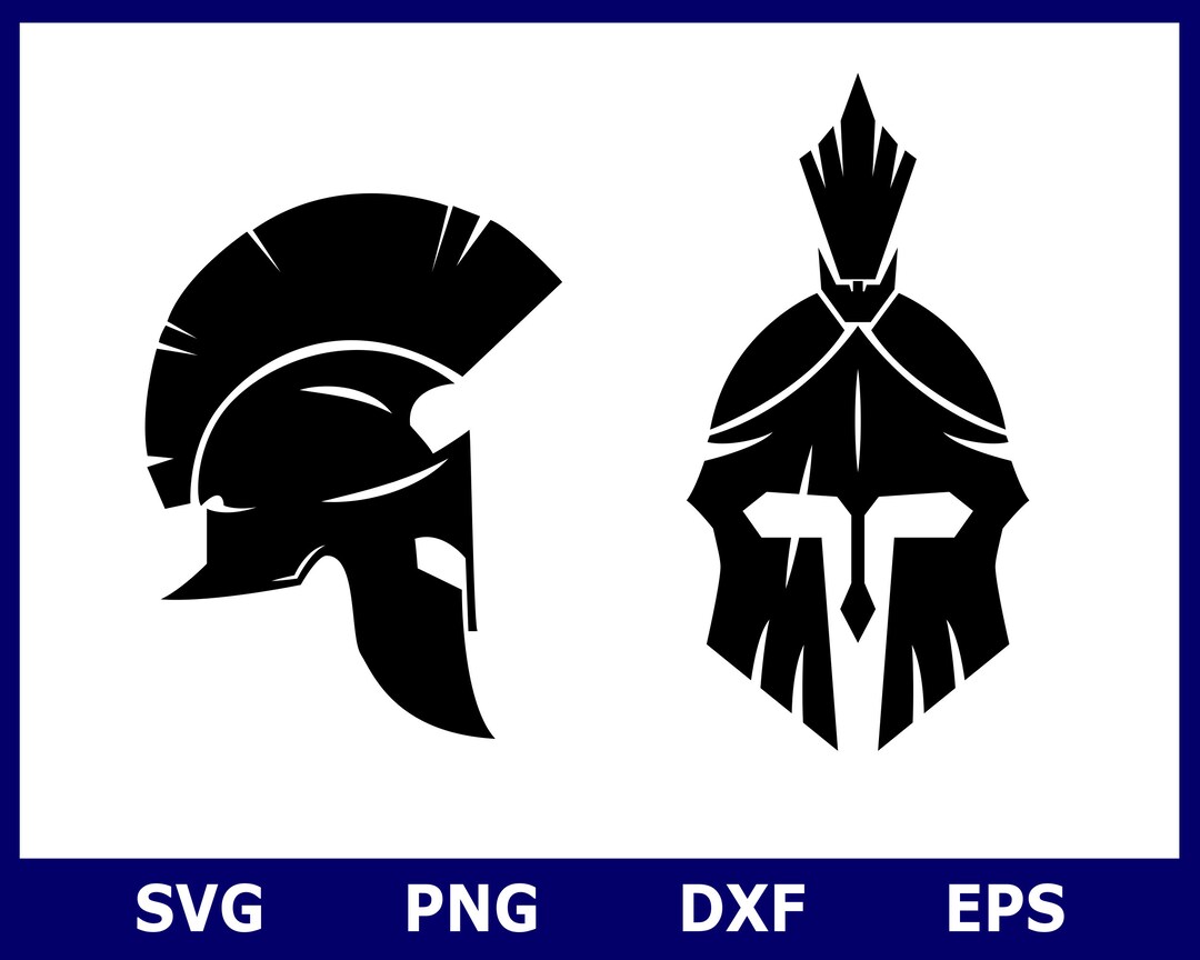 Spartan Helmet SVG, Spartans PNG, Clipart, Vector, Cricut Design ...