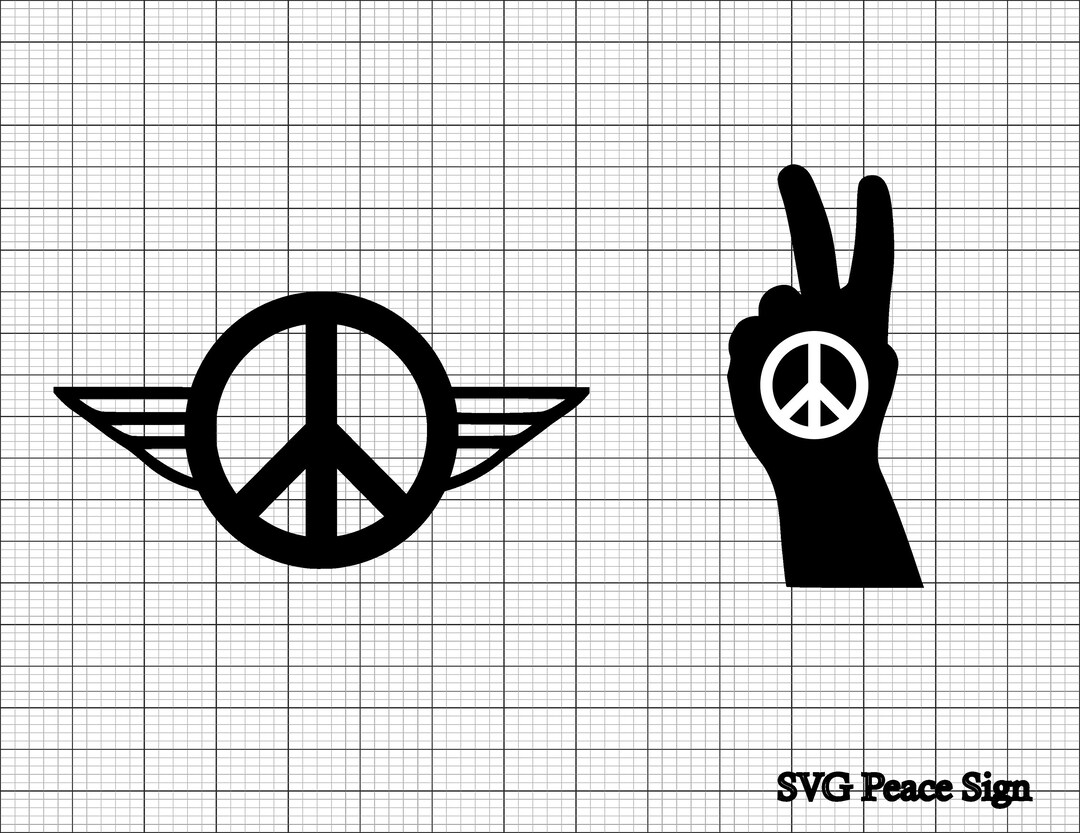 Peace Hand Sign Hippy Protest SVG PNG Shirt Design, Tumbler Wrap Svg ...