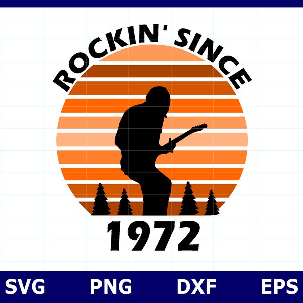 Rock and Roll 50th Birthday - Etsy