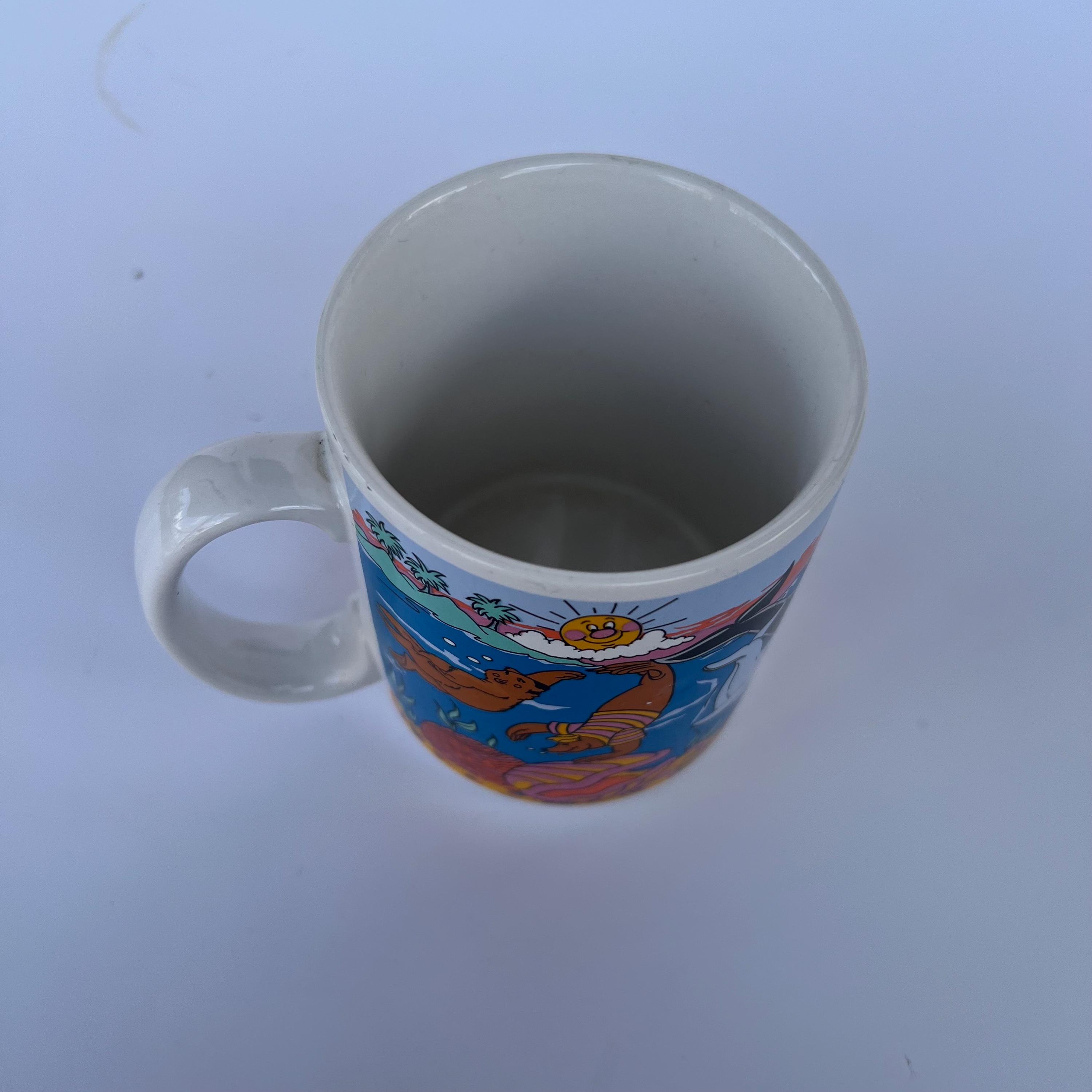 Vintage Seaworld Orca Killer Whale Dolphin Mug - Coffee Tea Mug Made in ...