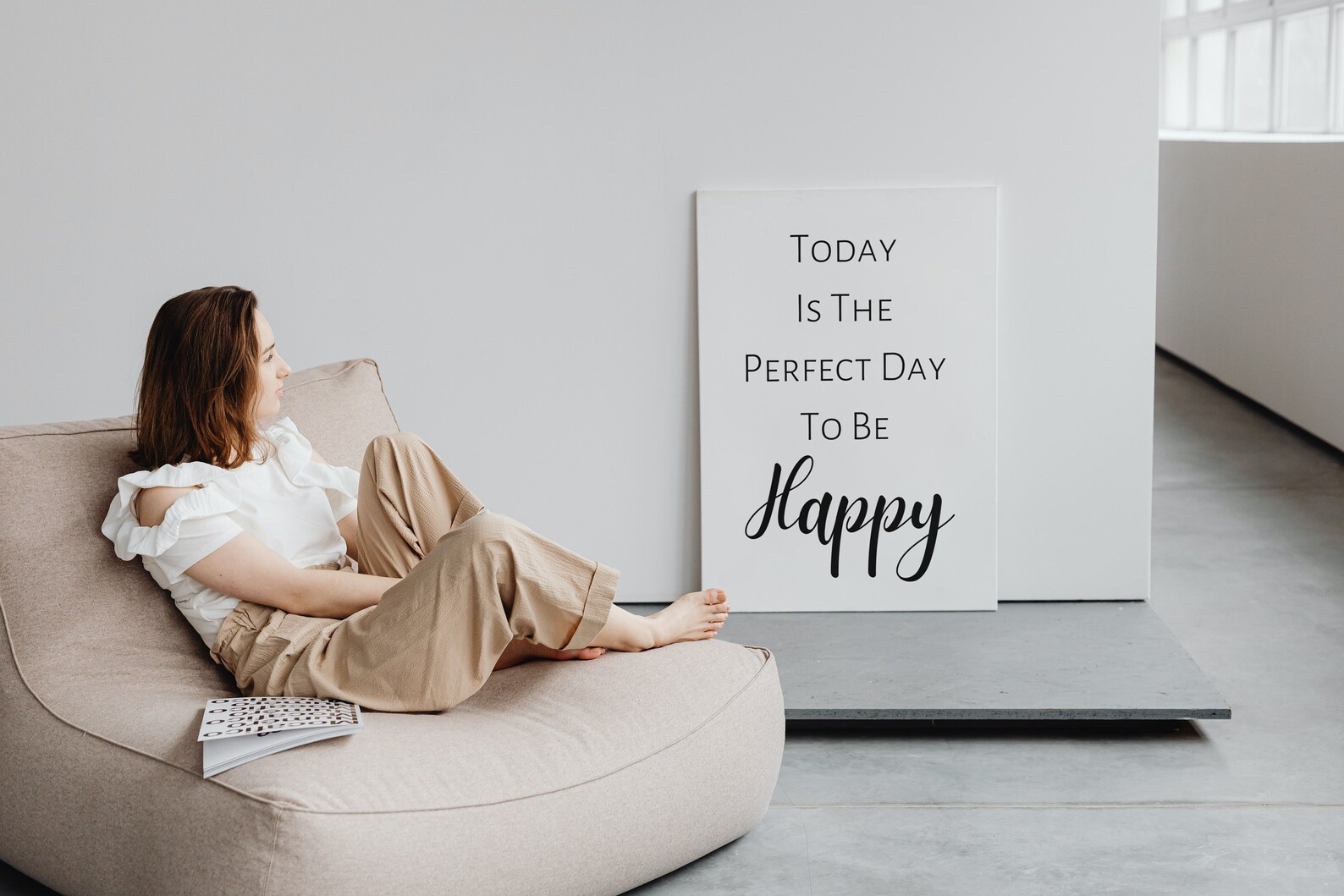 Today is the Perfect Day to Be Happy | Instant Download Printable Wall ...