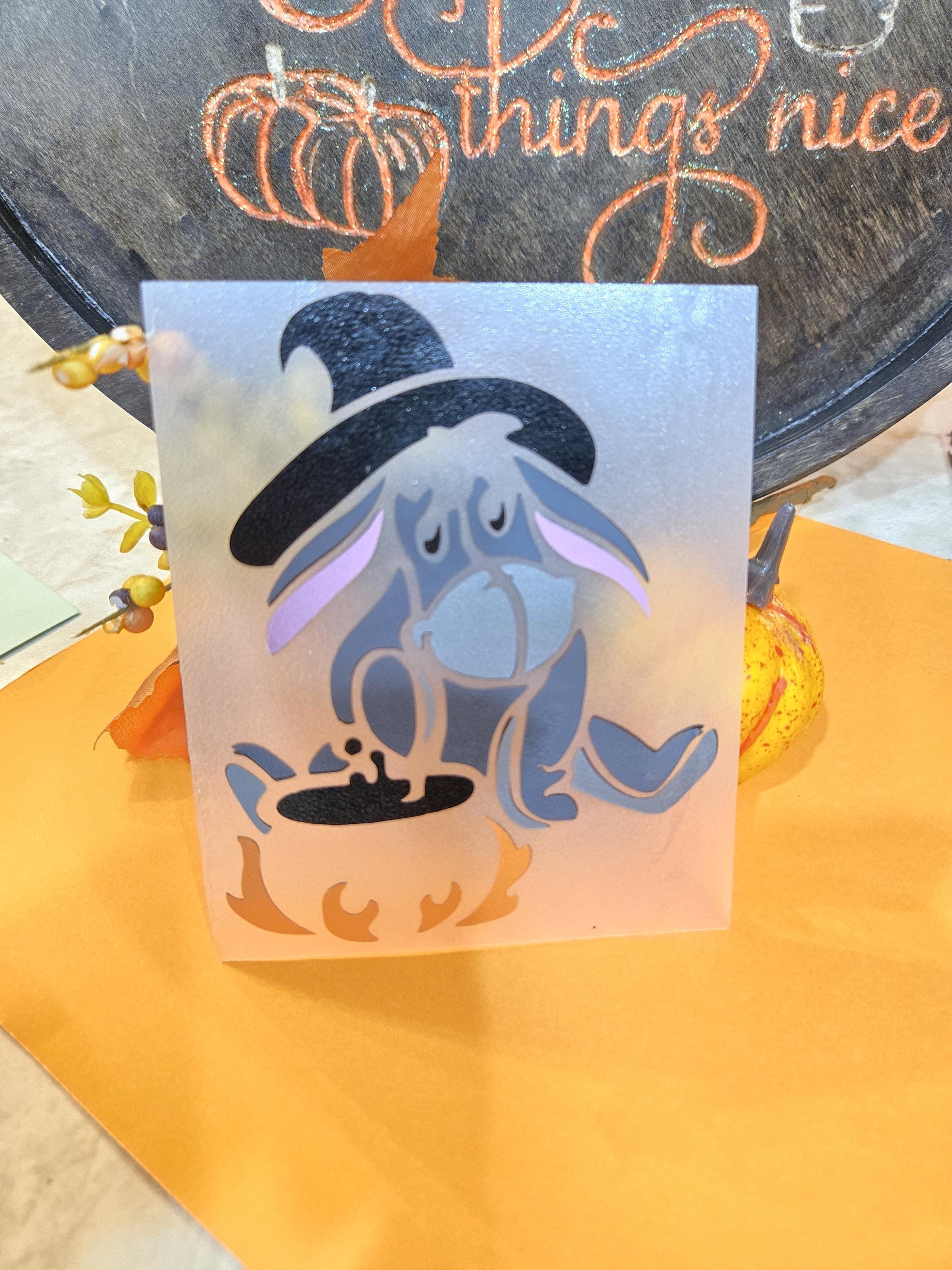 Witchy Eeyore Decal - Etsy