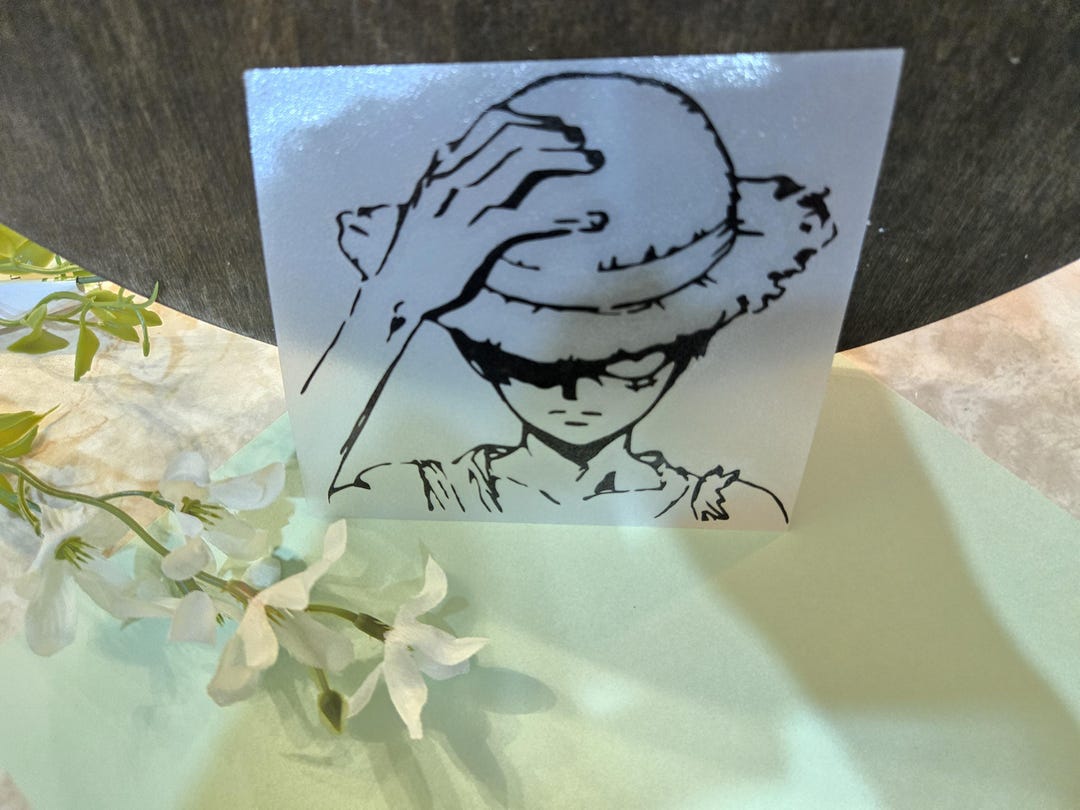 Luffy Decal - Etsy