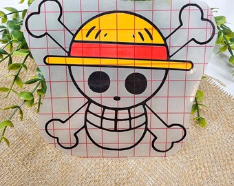 One Piece Logo Monkey Luffy Anime Decal Sticker Kawaii Anime Car Decal ...