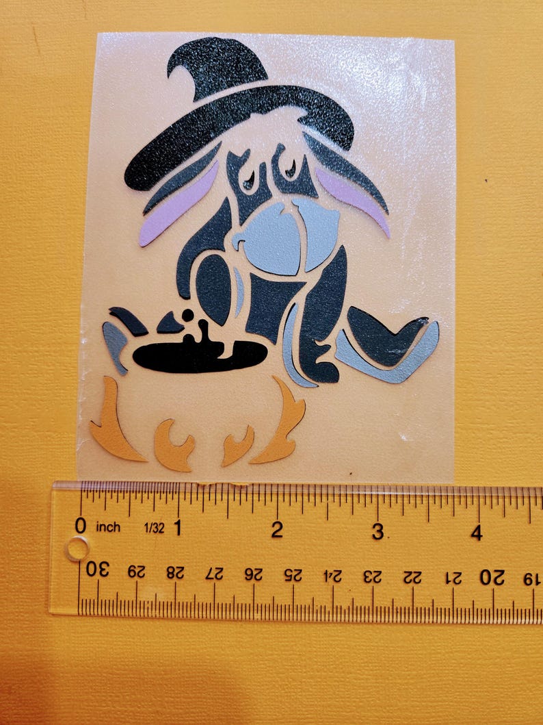 Witchy Eeyore Decal - Etsy