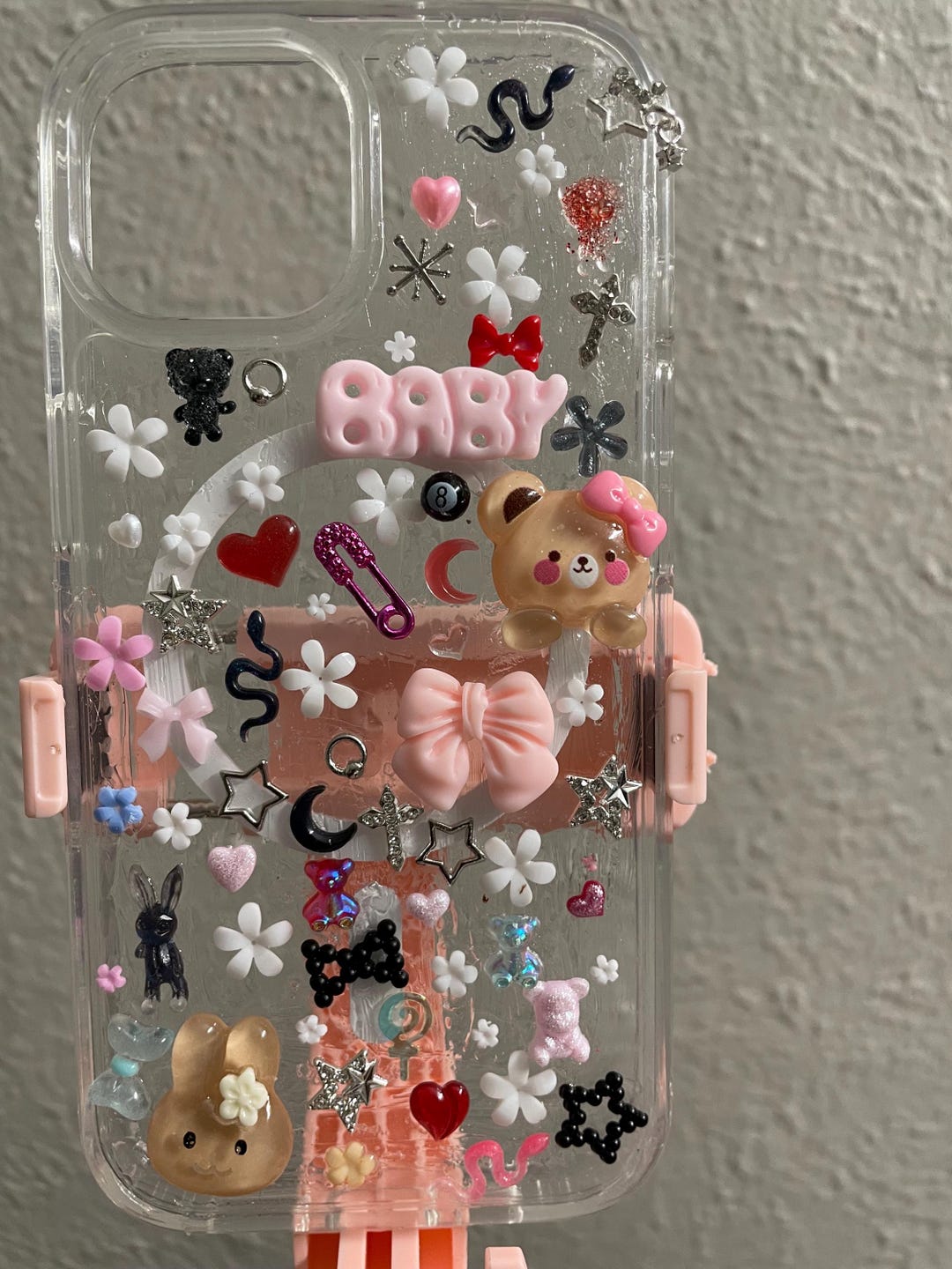 Pink Clutter Junkcase - Etsy