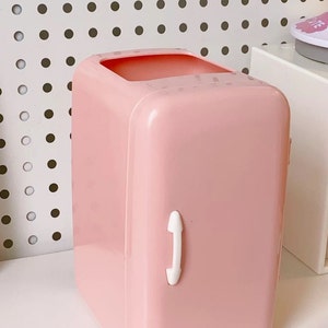 Mini Fridge Pen Holder and Storage Case | Kawaii Desk Organizer - Etsy