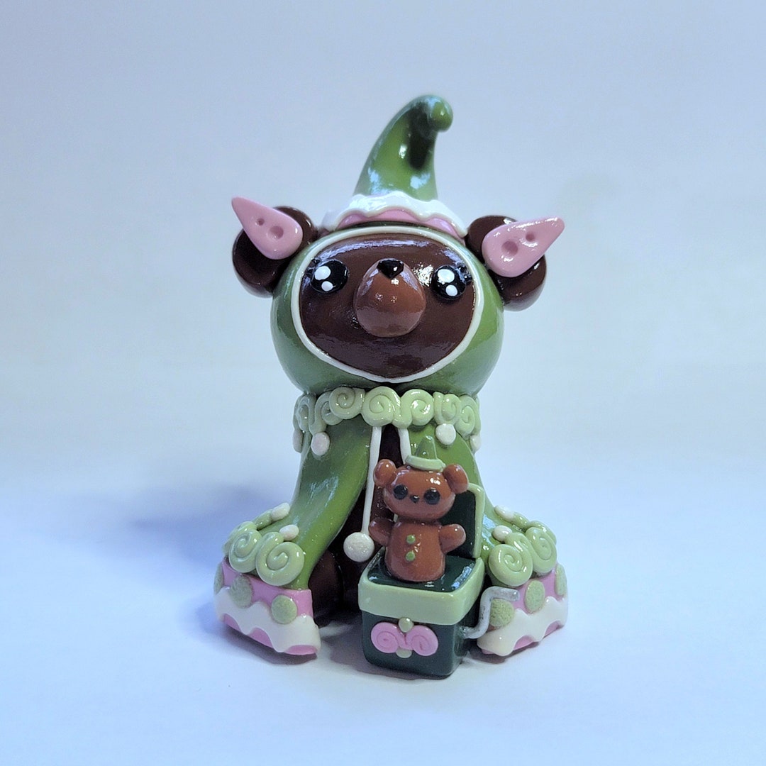 Christmas Elf Bear - Etsy
