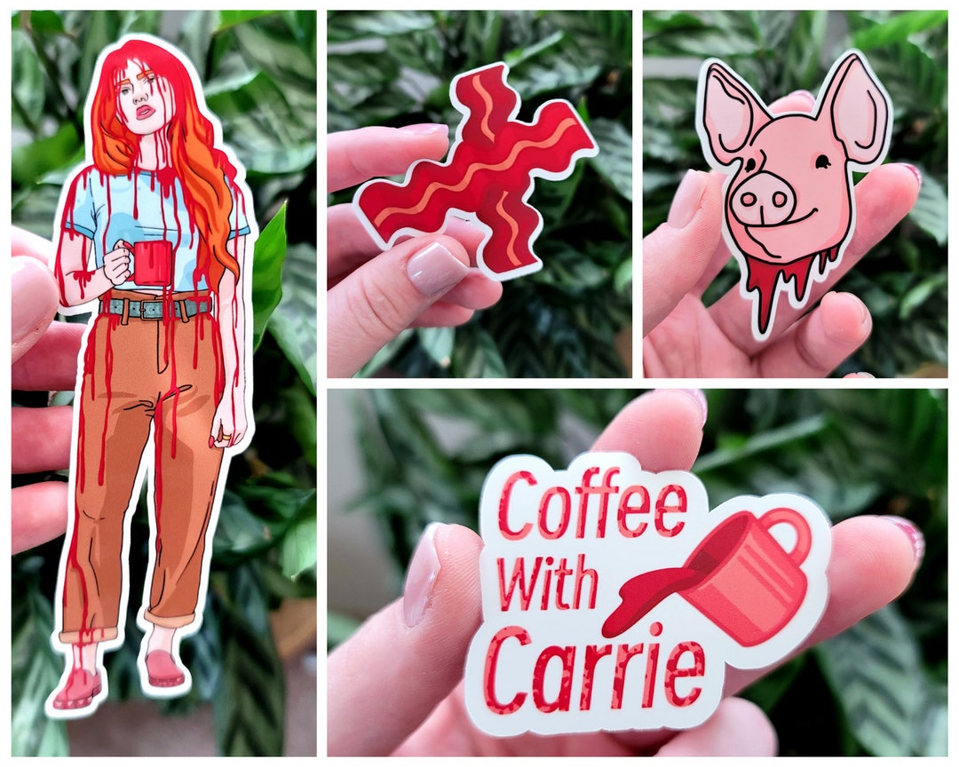 Carrie Sticker Set - Etsy