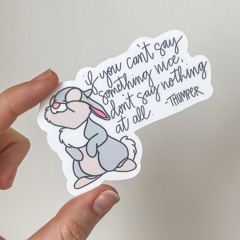 Thumper Sticker - Etsy