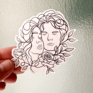 Polin Fine Line Sticker - Etsy