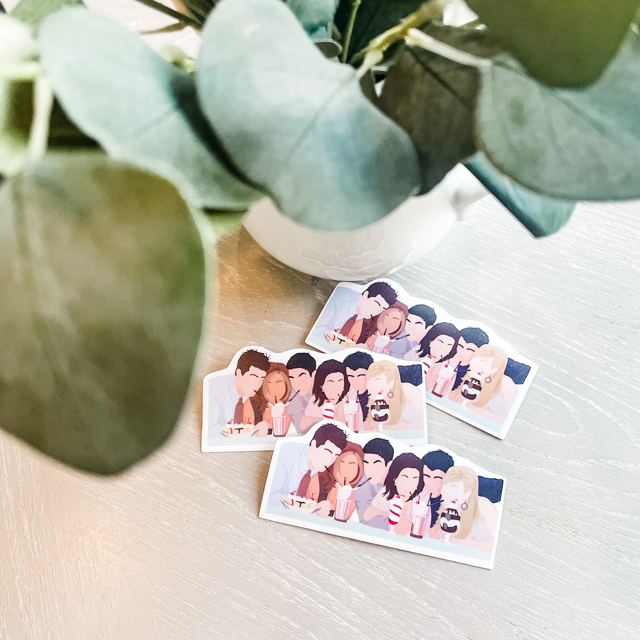 Milkshake Friends Sticker - Etsy