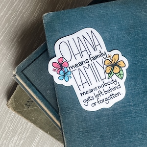 Ohana Sticker - Etsy