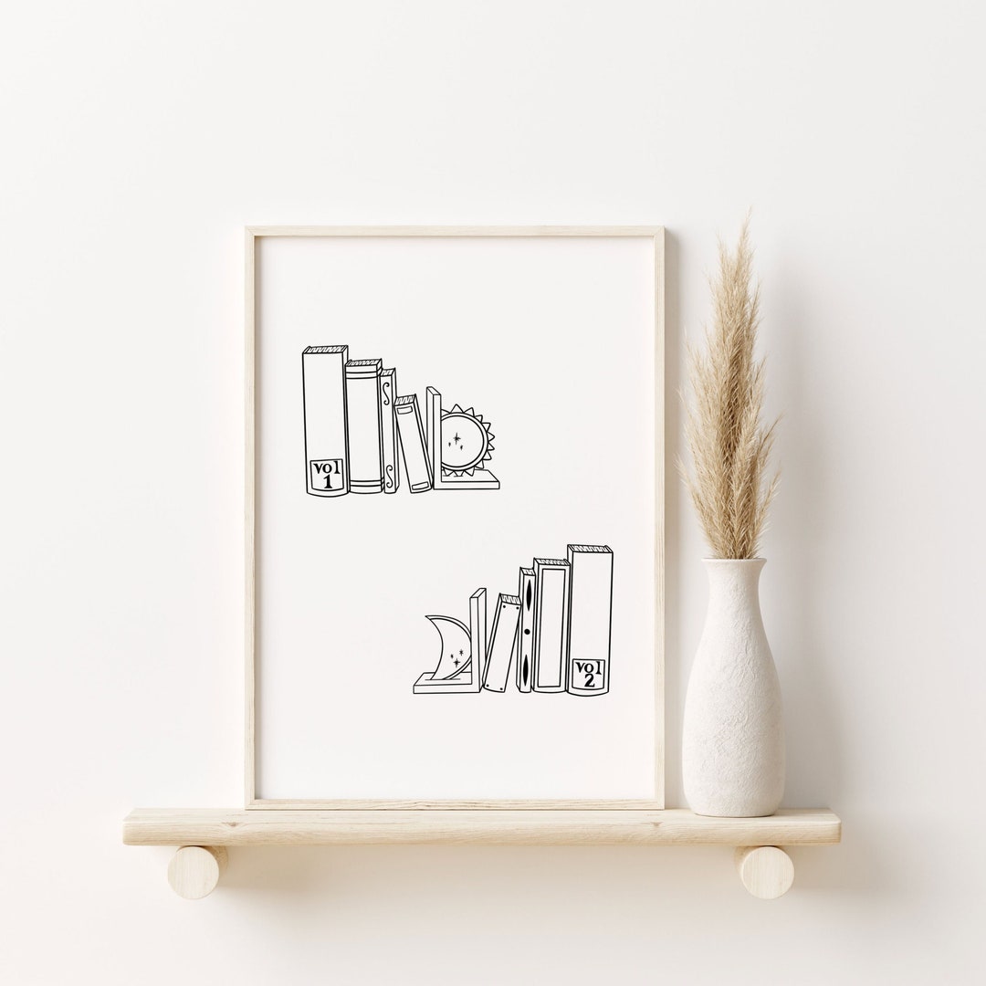 Matching Books Digital Download - Etsy